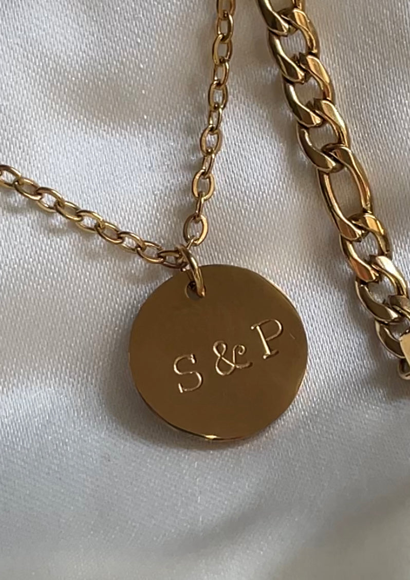 Initial necklace – Shellbrands
