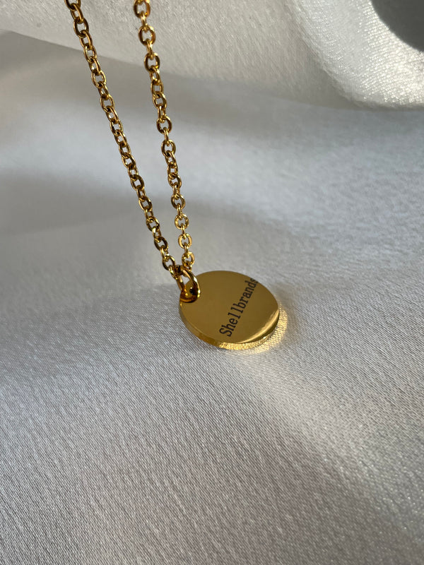 Initial necklace – Shellbrands