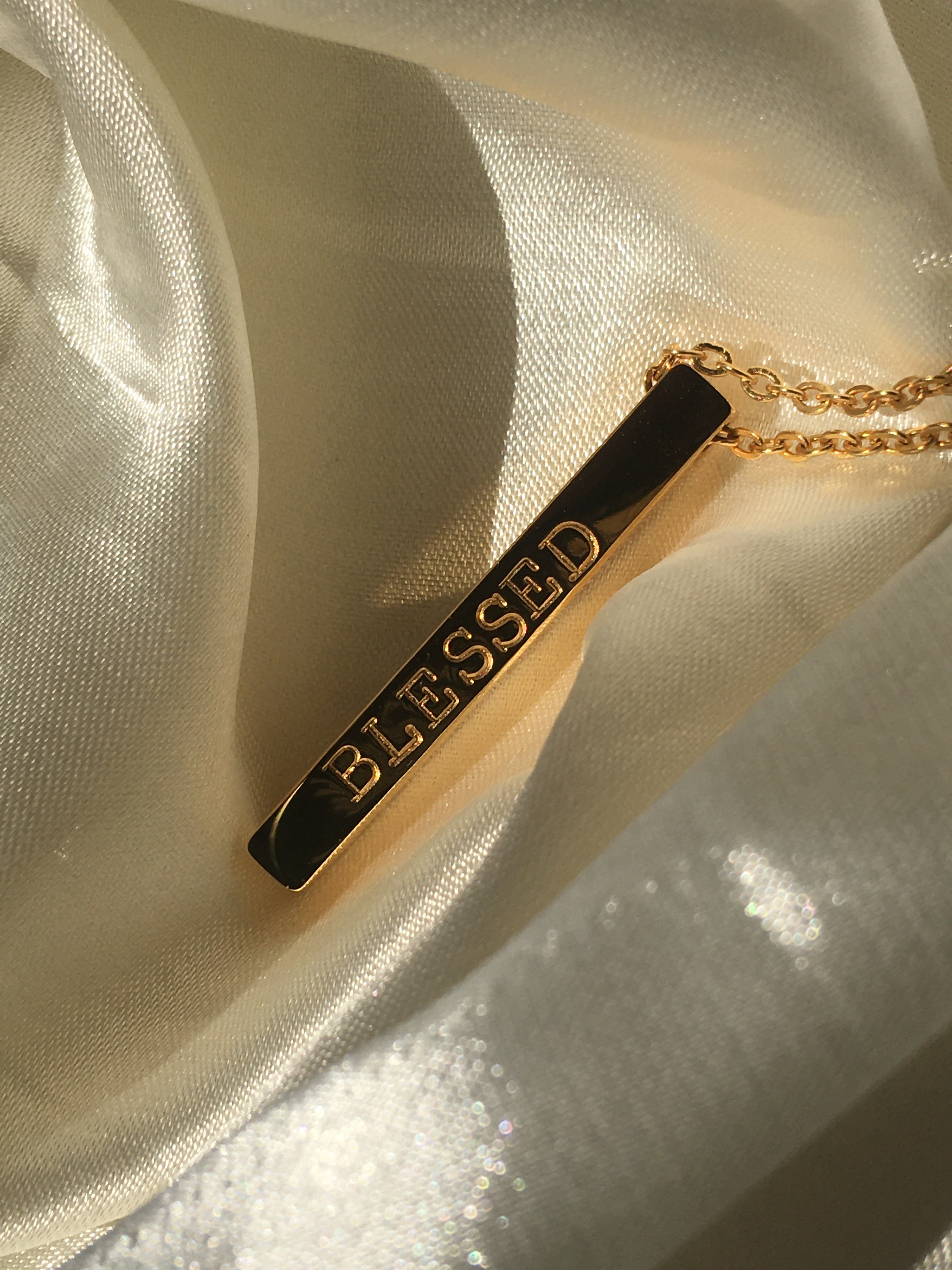 Custom 3d bar necklace – Shellbrands